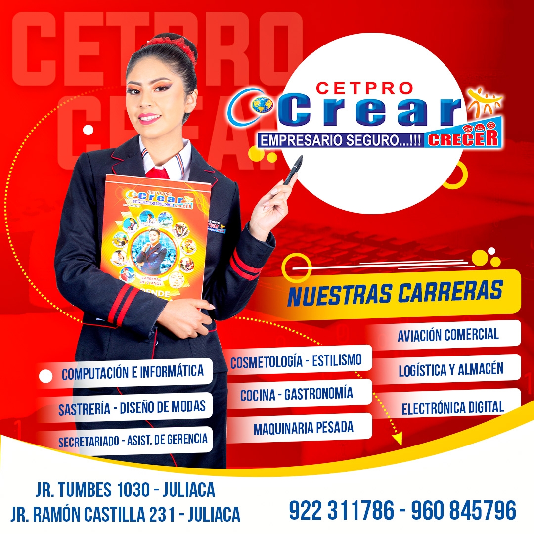 CETPRO CREAR - Aprende a ser empresario